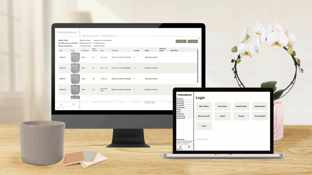 Pottery Direct – Logix | Floral Innovations